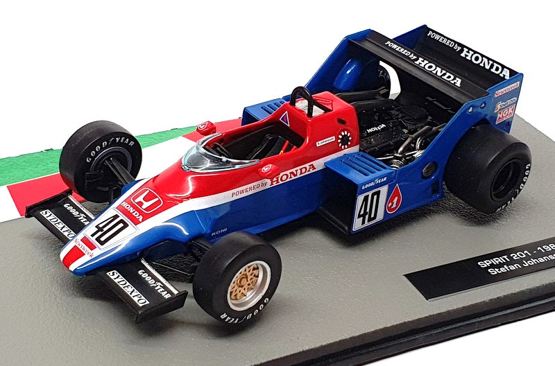 Altaya 1/43 Scale 91024C - F1 Spirit 201 1983 #40 Stefan Johansson — R ...