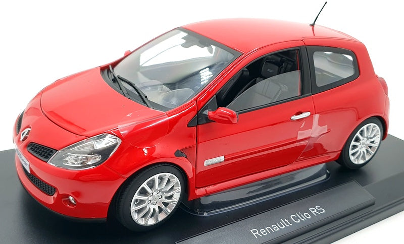 Norev 1/18 Scale Diecast 185252 - Renault Clio 3 RS 2006 - Toro Red — R ...