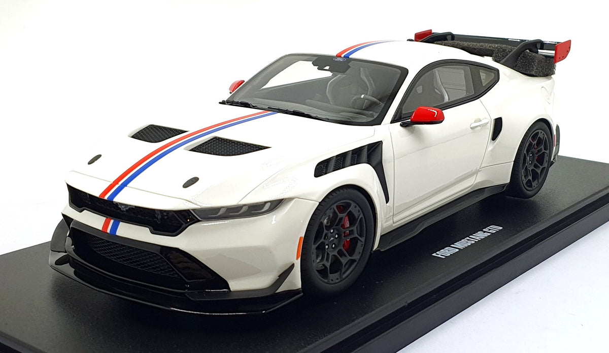 GT Spirit 1/18 Scale Resin GT956 - Ford Mustang GTD - White — R.M.Toys Ltd