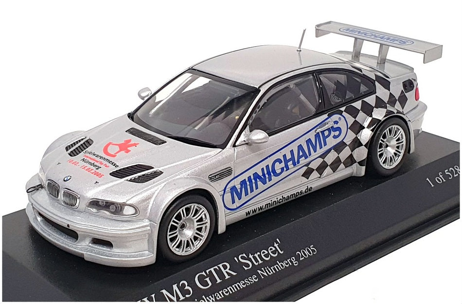Minichamps 1/43 Scale 400 012103 - BMW M3 GTR Nurnberg Toy Fair 2005 ...