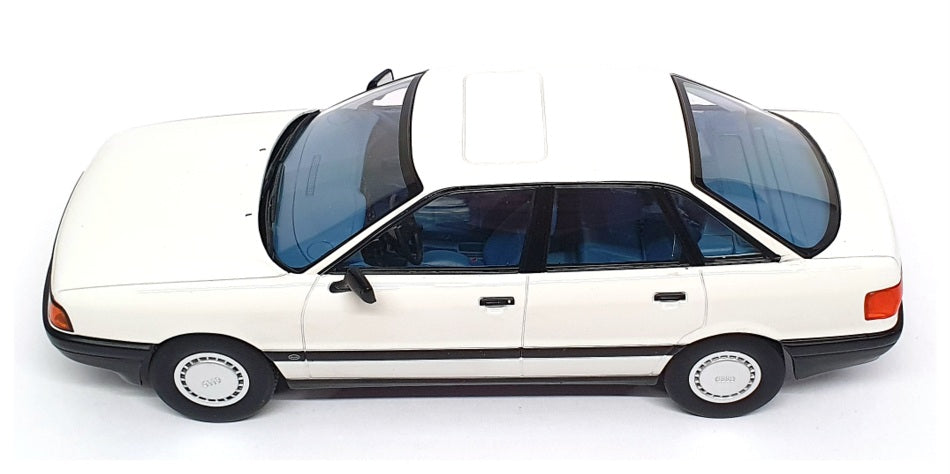 Triple9 1/18 Scale Diecast T9-1800340 - 1980 Audi 80 B3 - Alpine White — R.M.Toys Ltd