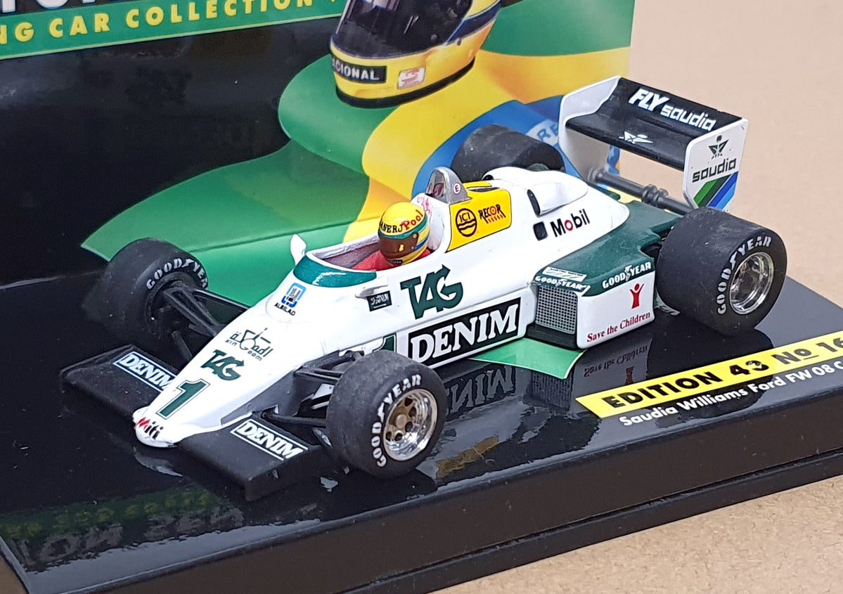 Minichamps 1/43 Scale AS10 - F1 Saudia Williams Ford FW 08 C 1983 ...