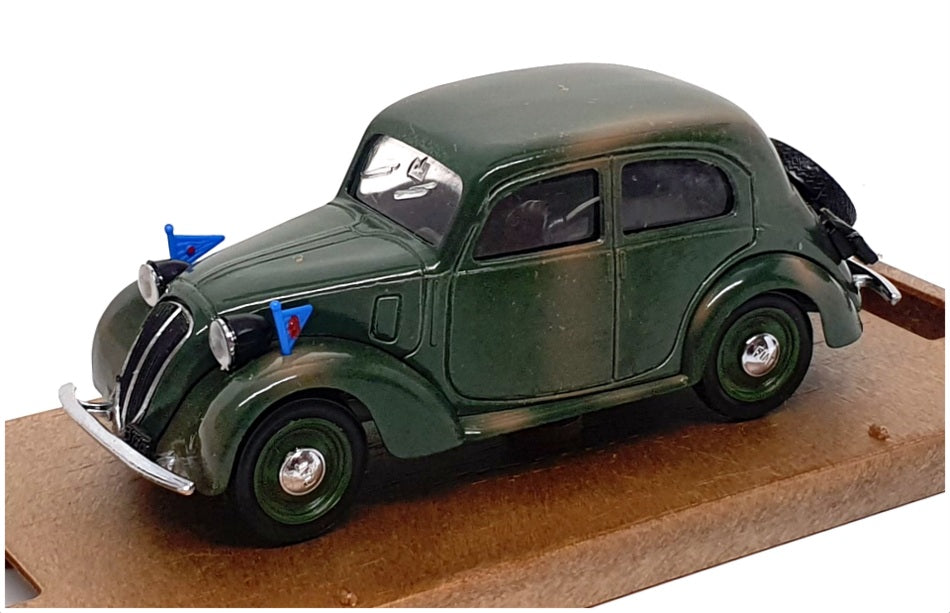 Brumm 1/43 Scale R34 - 1937-39 Fiat 508 C Berlina 1100 Army Camouflage ...