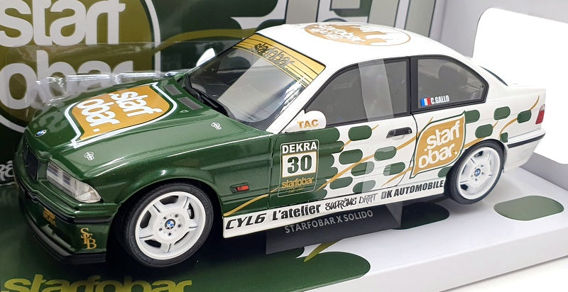 Solido 1/18 Scale Diecast S1803906 - BMW E36 Coupe M3 #30 Gallo ...