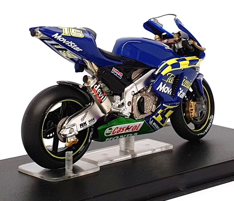 Ixo 1/24 Scale MB010 - Honda RC211V Motorbike #15 MotoGP 2003 Gibernau ...