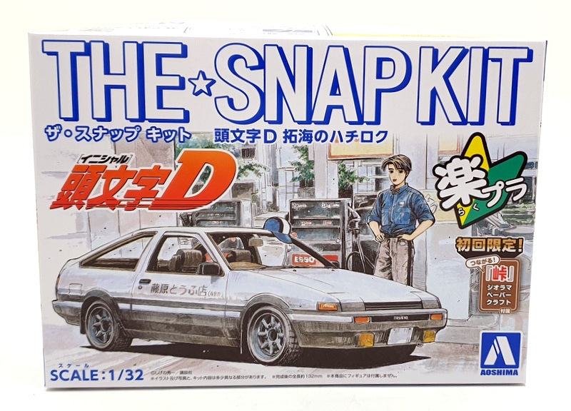 Aoshima 1/32 Scale Snap Kit 64696 - Initial D Toyota Trueno AE86 — R.M ...