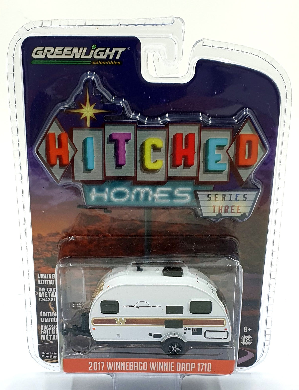 Greenlight 1/64 Scale 34030-E - 2017 Winnebago Winnie Drop 1710 - White ...
