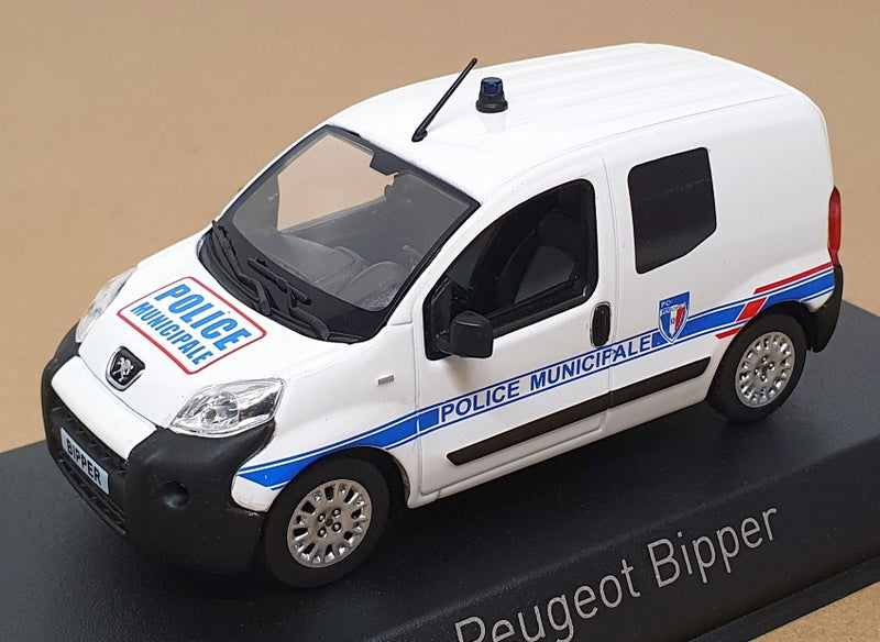 Norev 1/43 Scale 479869 - 2009 Peugeot Bipper Police Municipale - White ...