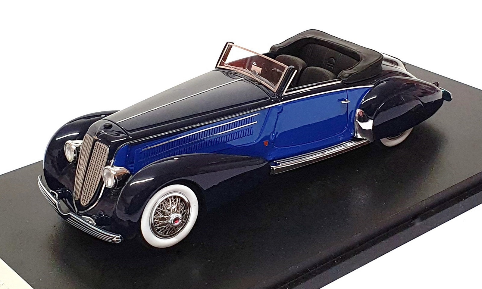GLM 1/43 Scale GLM-43105901 - 1934 Duesenberg J Graber Cabriolet - Blue — R.M.Toys Ltd