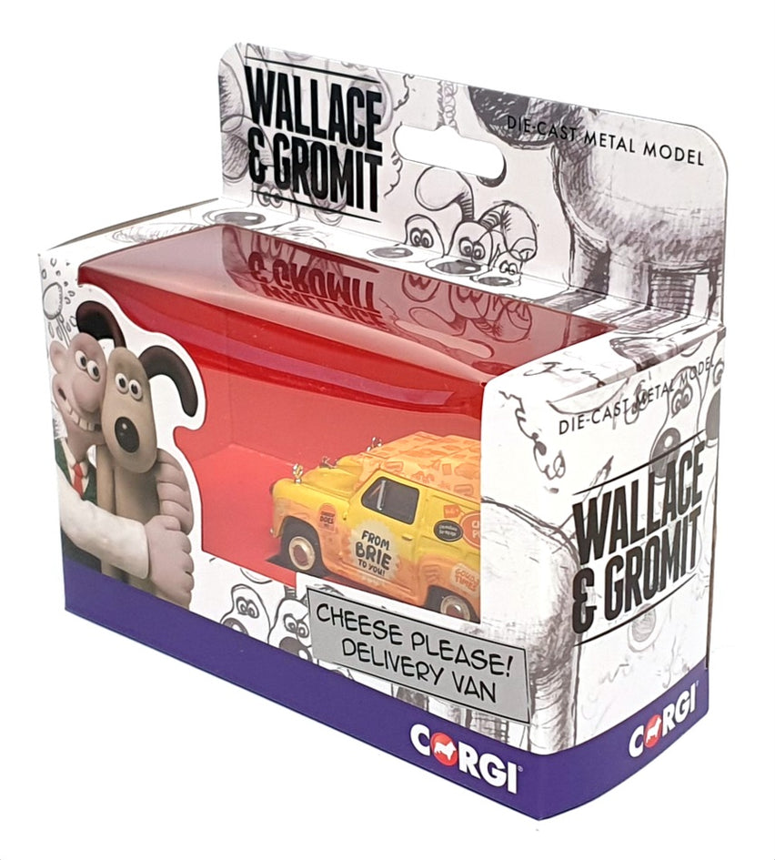 Corgi 1/43 Scale CC80506 - Wallace & Gromit Austin Cheese Please Delivery Van — R.M.Toys Ltd