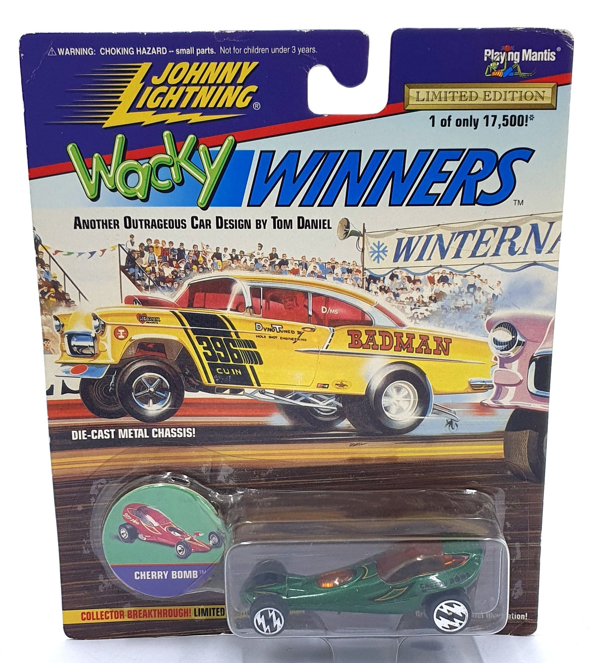 Johnny Lightning 1/64 Scale 301-02 - Wacky Winners Cherry Bomb - Green ...