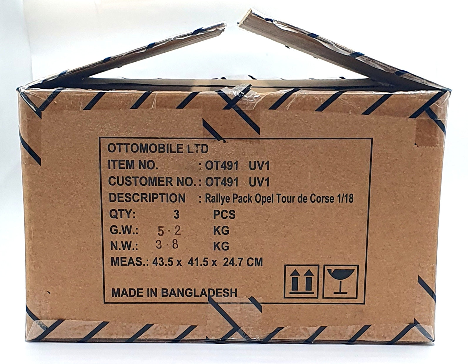 Otto 1/18 Scale OT491 Rally Pack Opel Euro Team Support and Trailer — R ...