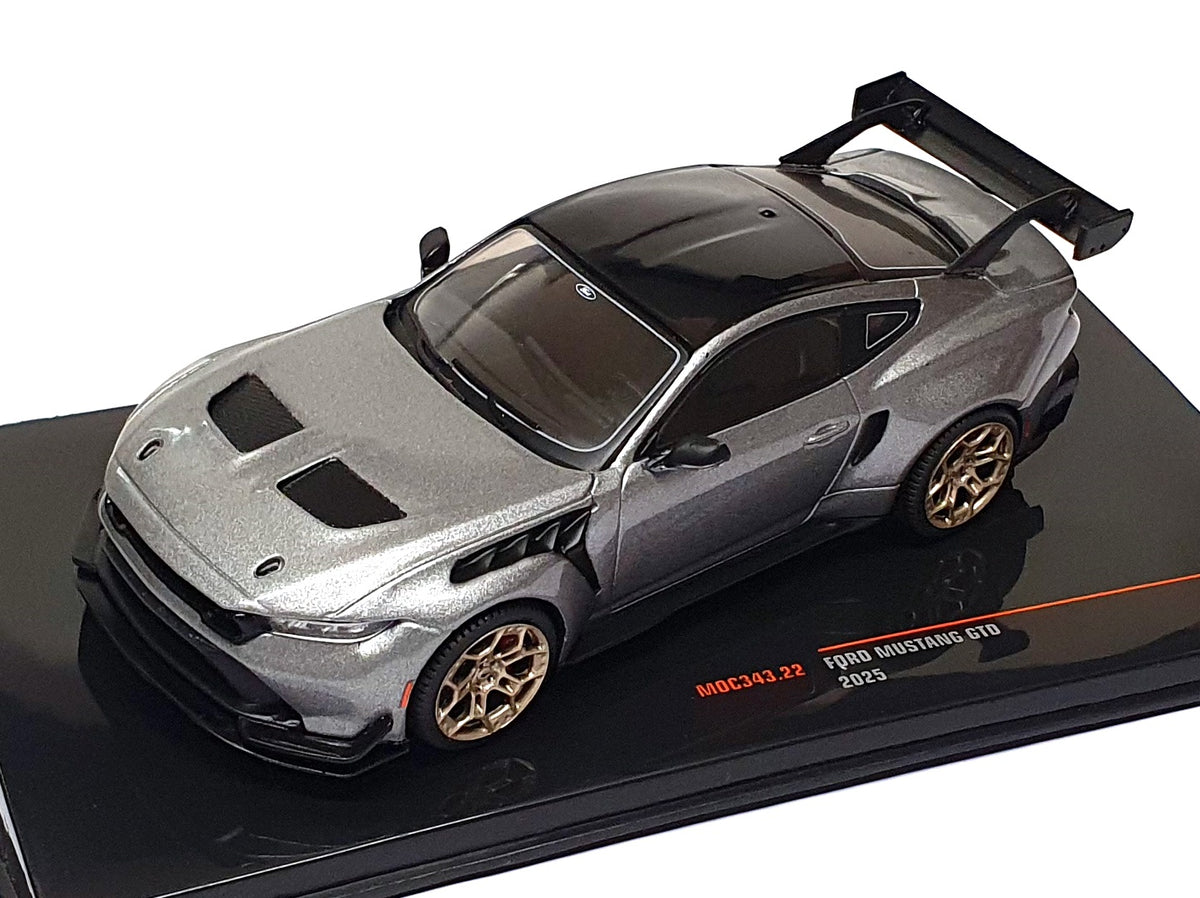 Ixo Models 1/43 Scale MOC343.22 - 2025 Ford Mustang GTD - Met. Grey — R ...