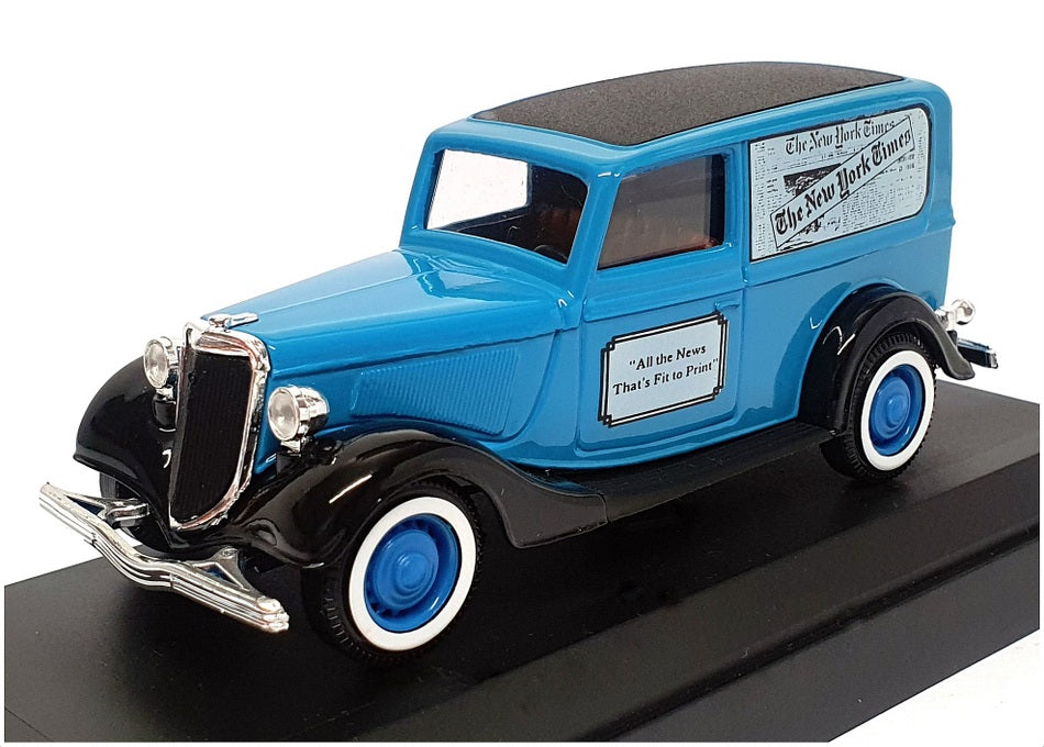 Solido 1/43 Scale Diecast 4431 - Ford Van (New York Times) - Blue — R.M ...