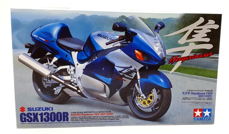 Tamiya 1/12 Scale Model Kit 90 - Suzuki Hayabusa GSX1300R — R.M.Toys Ltd