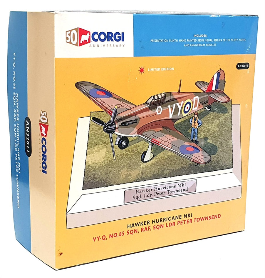 Corgi 1/72 Scale AN32011 - Hawker Hurricane MKI 85 Sqn RAF Peter ...