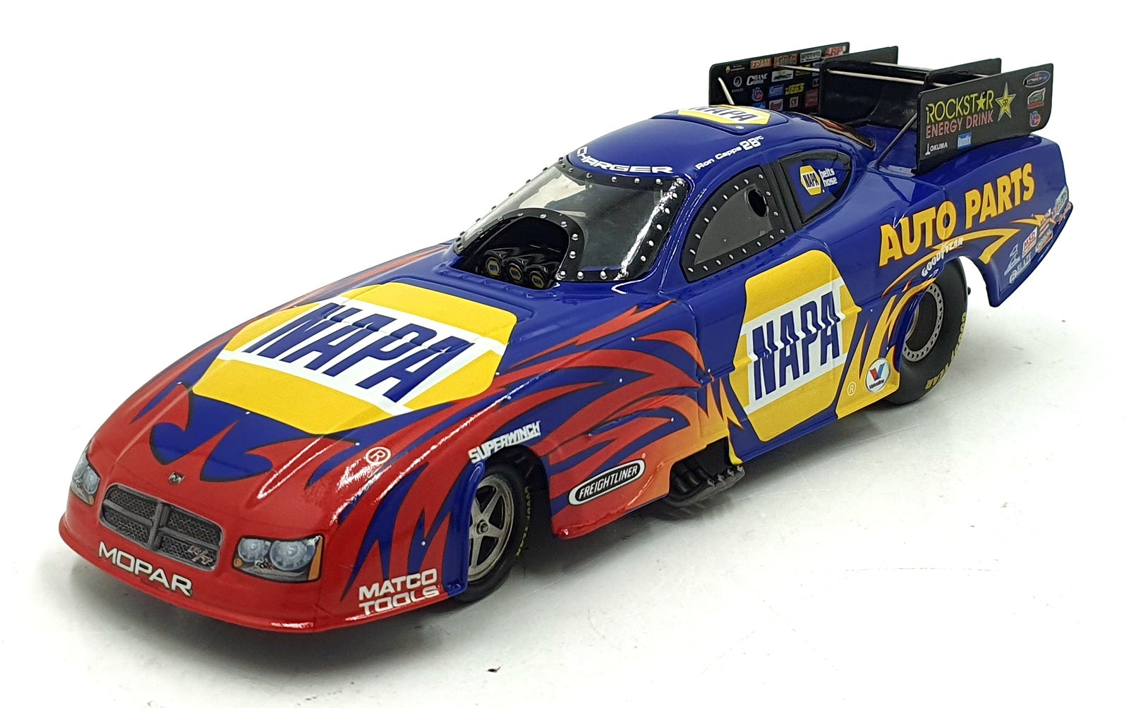 Auto World 1/24 Scale CP24081 - Dodge Charger Funny Car NHRA - Ron ...