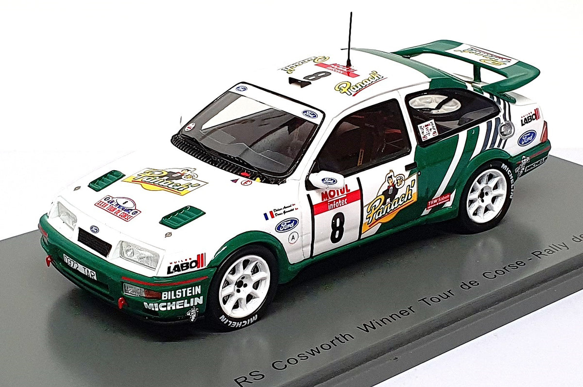 Spark 1/43 Scale S2626 - Ford Sierra RS Cosworth #8 1st TDC Rally ...