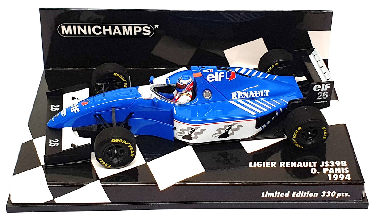 Minichamps 1/43 Scale 417 940026 - F1 Ligier Renault JS39B O. Panis ...