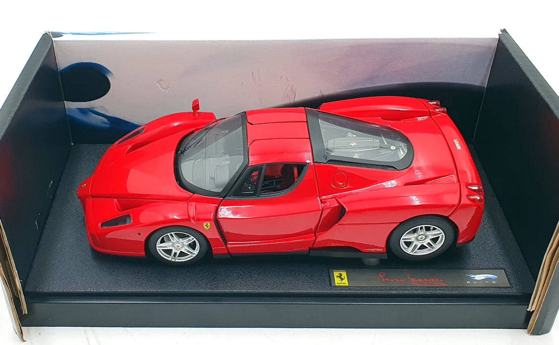 Hot Wheels Elite 1/18 Scale Diecast J2919-0510 - Ferrari Enzo - Red — R ...