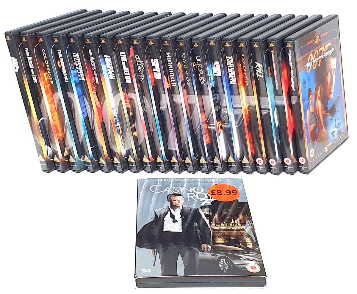 MGM 00720 - James Bond 007 Tin Box DVD Set 20 Disc Collection — R.M ...