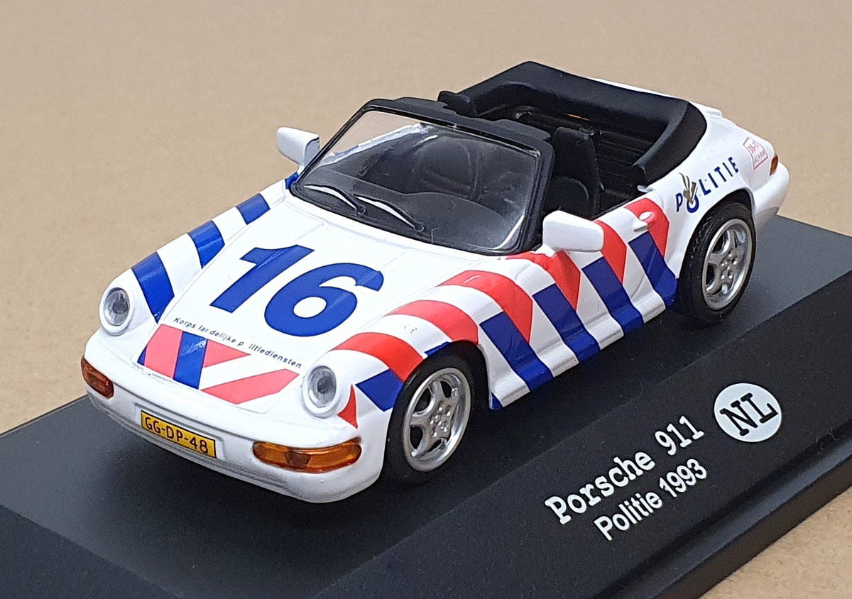 Altaya 1/43 Scale PZ03 - Porsche 911 Politie Police Car 1993 - Blue ...