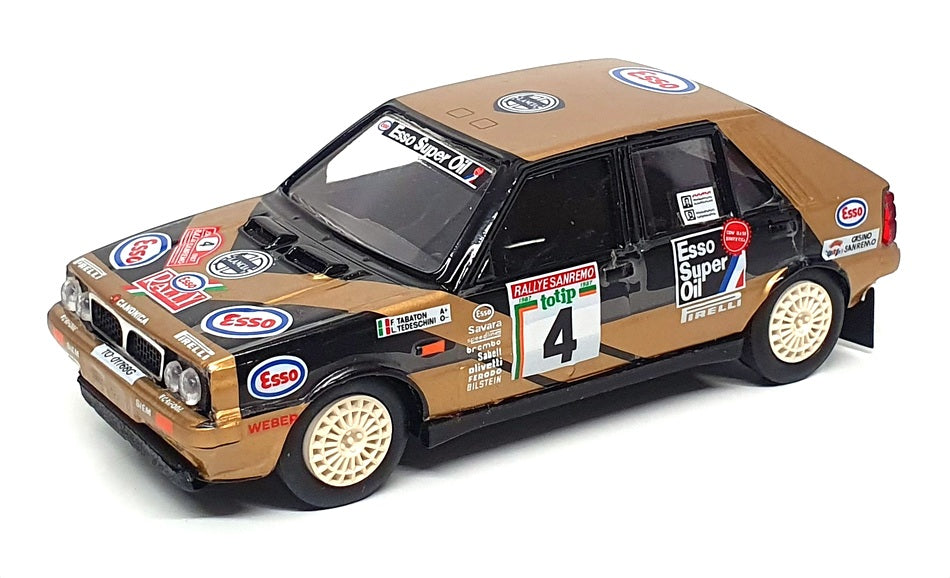 Vitesse 1/43 Scale SM49 - Lancia Delta HF Turbo 4WD Esso #4 Black/Gold ...