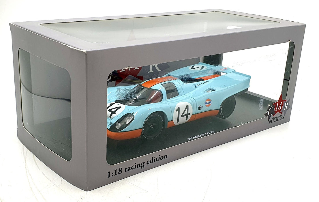 CMR 1/18 Scale Diecast CMR131-14 - Porsche 917K Race Car Gulf #14 — R.M ...