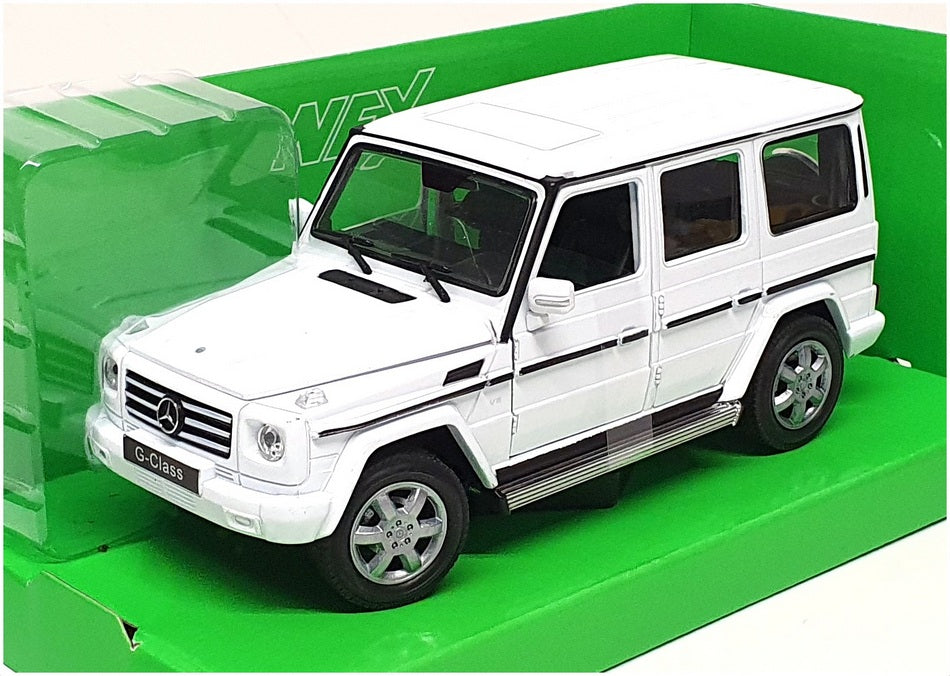 Welly NEX 1/24 Scale Diecast 24012W - Mercedes Benz G-Class - White — R ...