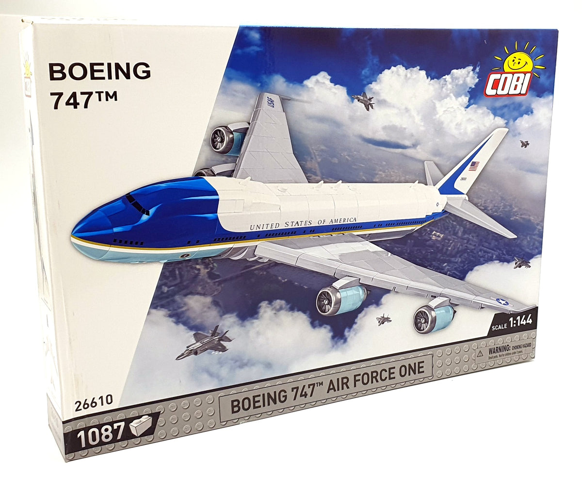 Cobi Bricks 1/144 Scale 26610 - Boeing 747 Air Force One Aircraft - USA ...