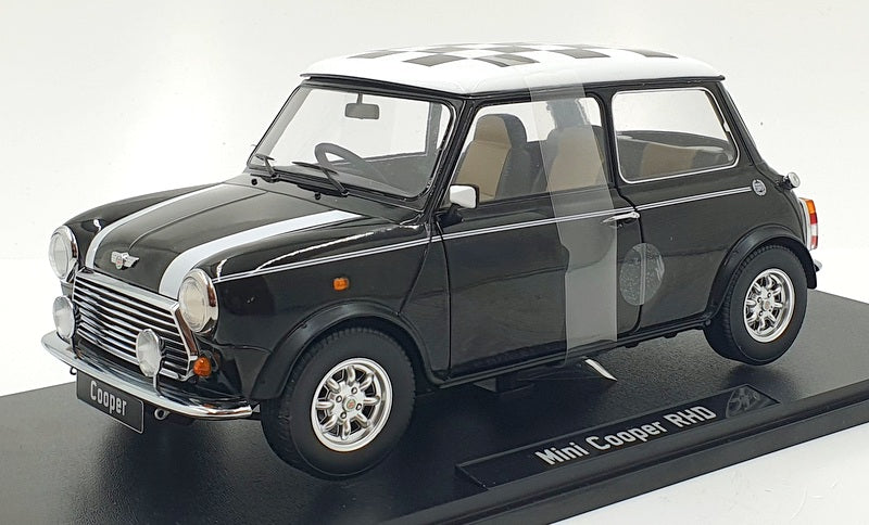 KK Scale 1/12 Scale KKDC120055R - Mini Cooper RHD - Black/White ...