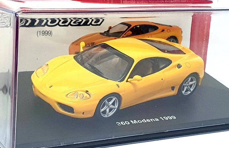 Altaya 1/43 Scale Diecast 5425S - 1999 Ferrari 360 Modena - Yellow — R ...