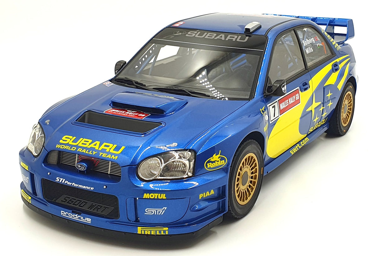 OTTO 1/12 Scale Resin G092 - Subaru Impreza (S9) WRC #7 Welsh Rally — R ...