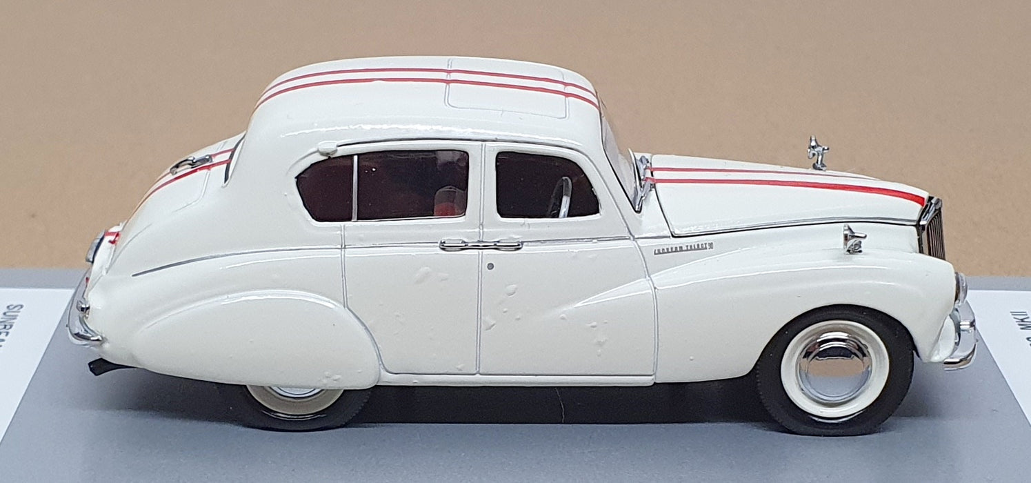 Oxford Diecast 1/43 Scale ST002 - Sunbeam Talbot 90 Mk2 - Ivory/Red ...