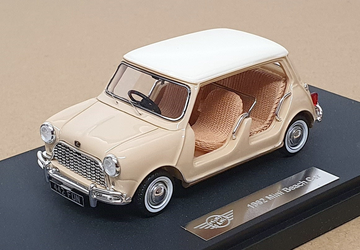Matrix 1/43 Scale MXMM430143 - 1962 Mini Beach Car - White/Beige — R.M ...