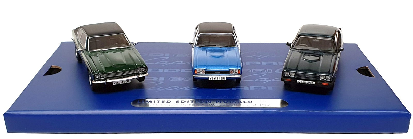 Corgi 1/43 Scale 3 Piece Set VC01303 - Ford Heritage Capri Collection ...