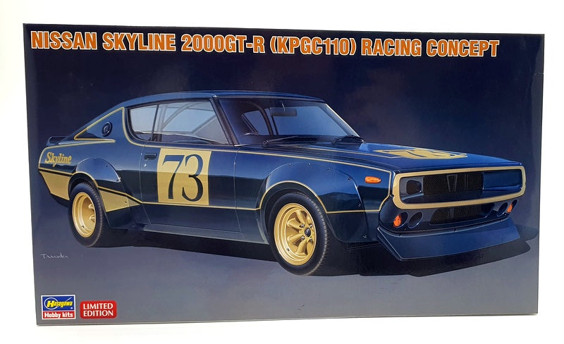 Hasegawa Kits 1/24 Scale 20642 Nissan Skyline 2000GT-R (KPGC110) Racing ...