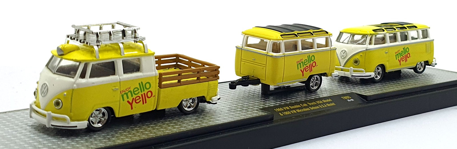 Castline M2 Machines 1/64 Scale TW05 - 1960 VW Double Cab & Microbus ...