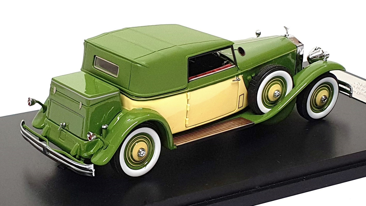 GLM 1/43 Scale GLM-215202 - 1932 Rolls Royce Phantom II Croydon V - Green/Yellow — R.M.Toys Ltd