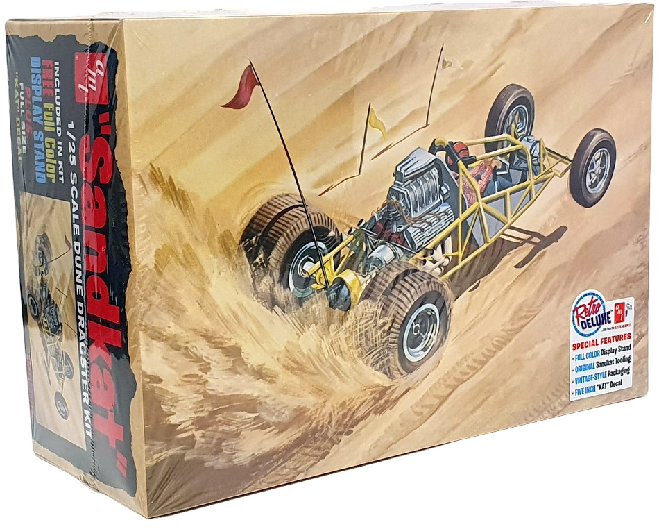 AMT 1/25 Scale Plastic Kit AMT1285/12 - "Sandkat" Dune Dragster — R.M ...