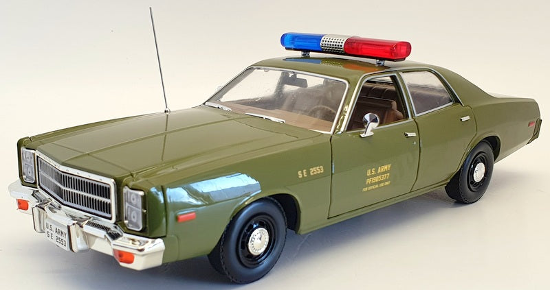 Greenlight 1/18 Scale Diecast 19053 - 1977 Plymouth Fury Colonel Decker ...