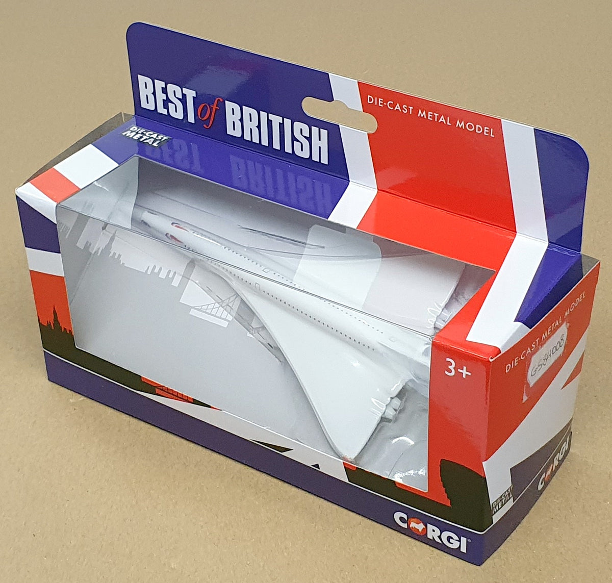 Corgi 1/400 Scale Diecast GS84008 - Concorde Aircraft BA Livery — R.M ...