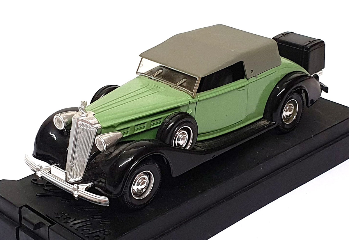Solido 1/43 Scale 4037 - 1937 Packard Super Eight - Green/Black/Grey ...