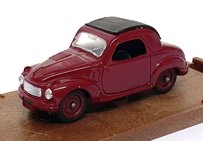 Brumm 1/43 Scale Diecast R13 - 1949-55 Fiat 500C Topolino - Maroon — R ...
