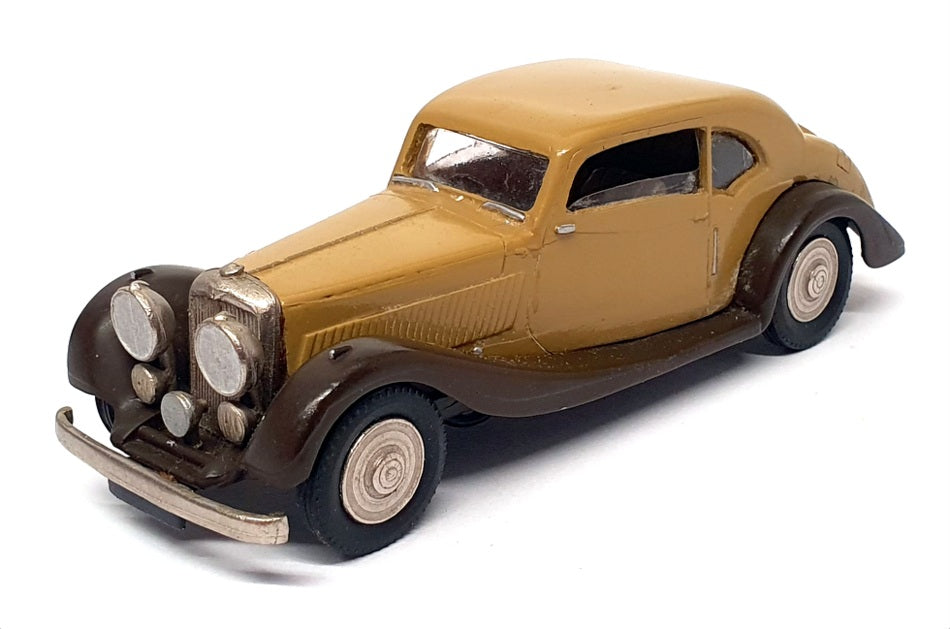 Western Models 1/43 Scale WMS4 - 1937 Bentley 3.5L 2Dr Saloon - Beige ...