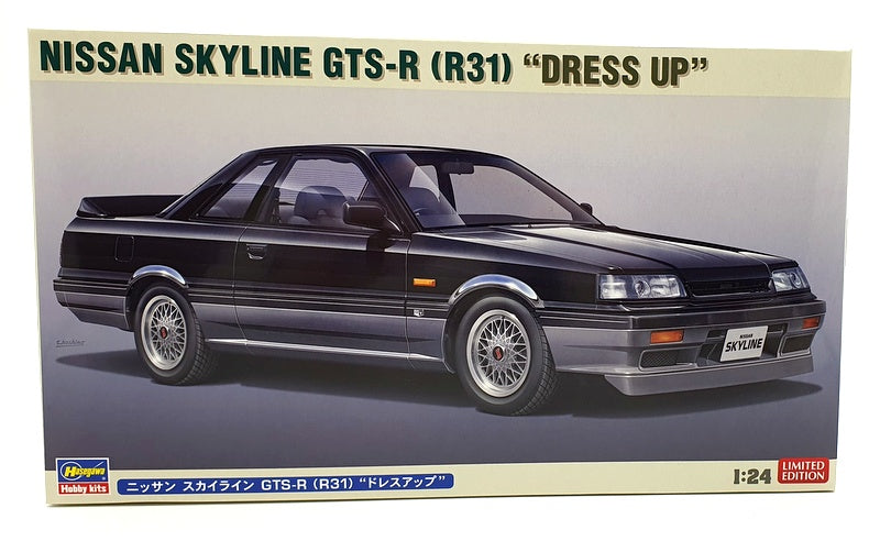 Hasegawa Kits 1/24 Scale 20657 - Nissan Skyline GTS-R (R31) "Dress Up" — R.M.Toys Ltd