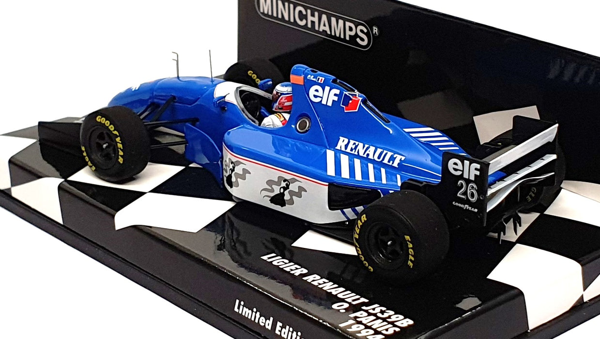 Minichamps 1/43 Scale 417 940026 - F1 Ligier Renault JS39B O. Panis ...