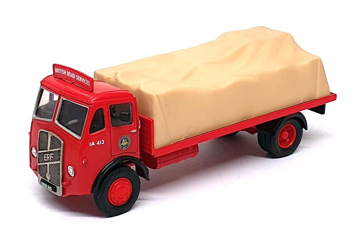 Corgi 1/50 Scale 09601 - ERF V 4 Wheel Platform Lorry With Canvas - Red ...
