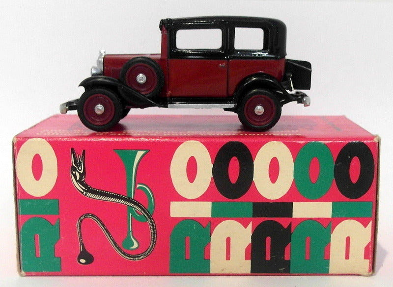 Rio Models 1/43 Scale RIO13 - 1932-37 Fiat 508 Balilla - Maroon/Black ...
