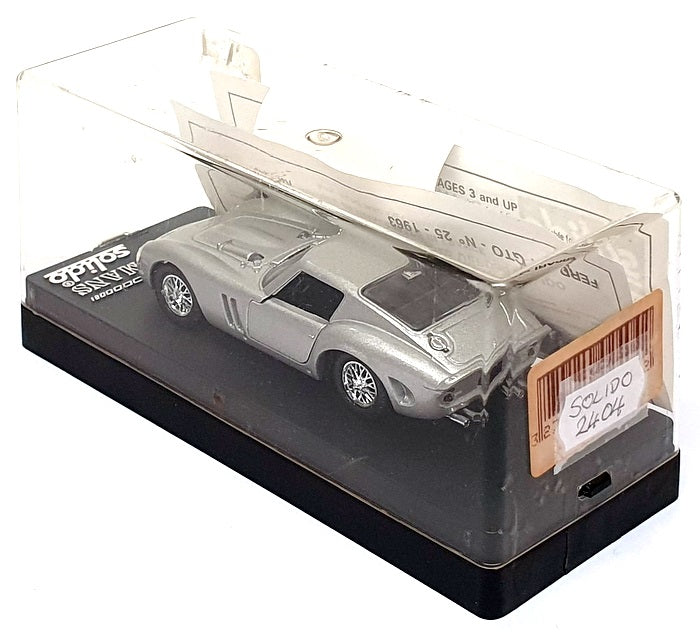 Solido 1/43 Scale Diecast 2404 - Ferrari GTO #25 Le Mans 1963 - Silver — R.M.Toys Ltd